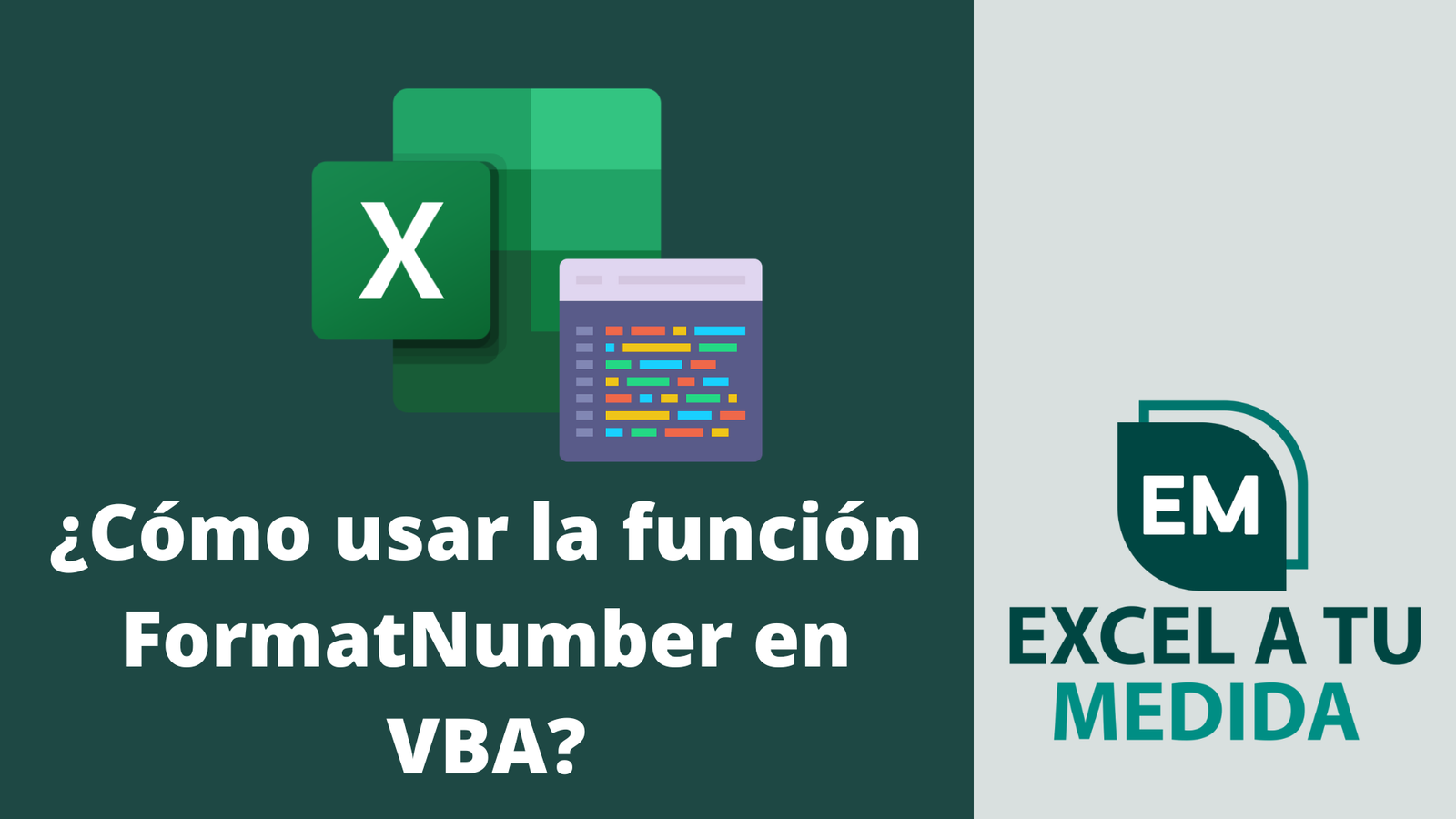 ¿Cómo usar la función FormatNumber en VBA? | Excel a tu medida